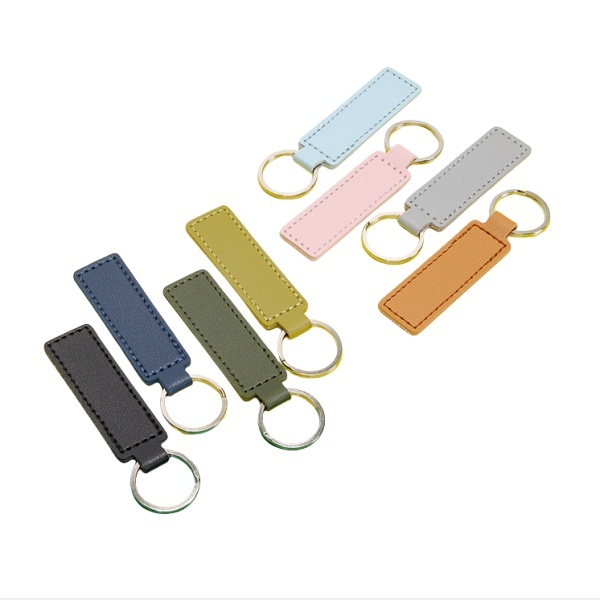PU leather keychain